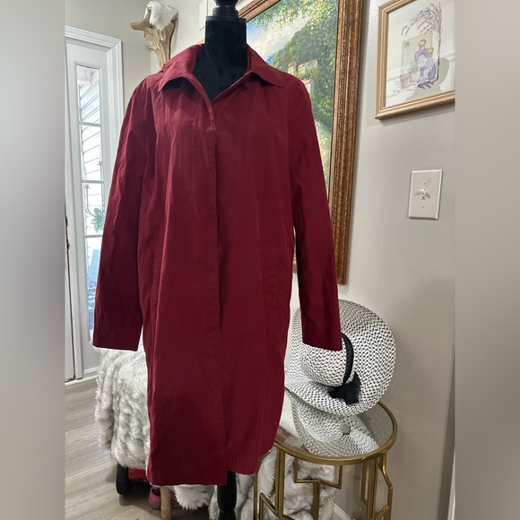 London Fog | Jackets & Coats | London Fog Womens Red Trench Coat | Poshmark